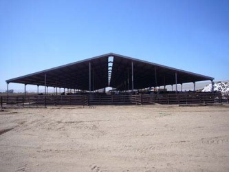 Cattle Free Stall Barns - ventilation cool cow performance | Steel ...
