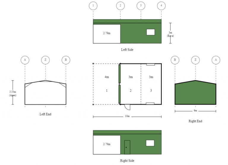6m X 10m X 3m Double Garage 6 6 With 4m Garaport Steel Sheds In Australia 6m X 10m X 3m Double Garage 6 6 With 4m Garaport Steel Sheds In Australia