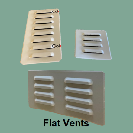 FV Colorbond Flat Vents | Steel Sheds in Australia