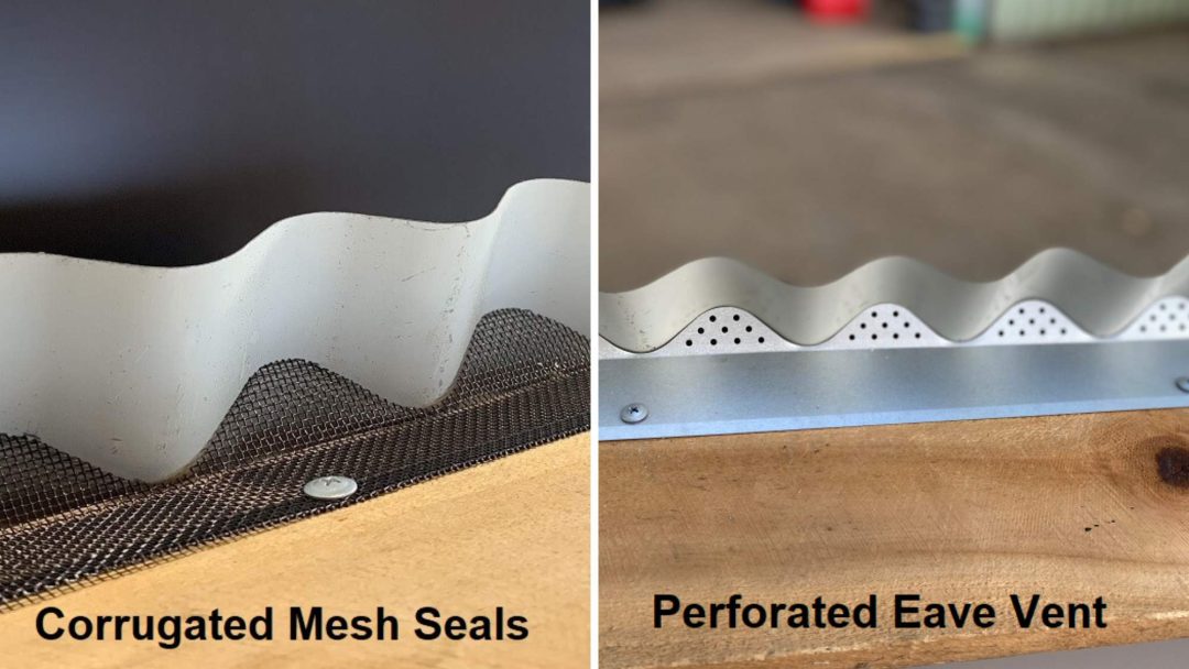 Eaveseal Eave Vent | Steel Sheds in Australia
