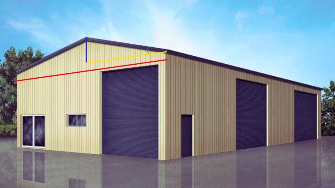 How Do I Calculate The Roof Pitch Of My Shed Or House? | Steel Sheds in ...