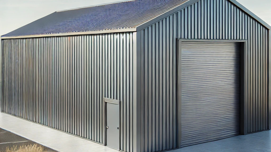 Steel Shed with Long Span Cladding | Steel Sheds in Australia
